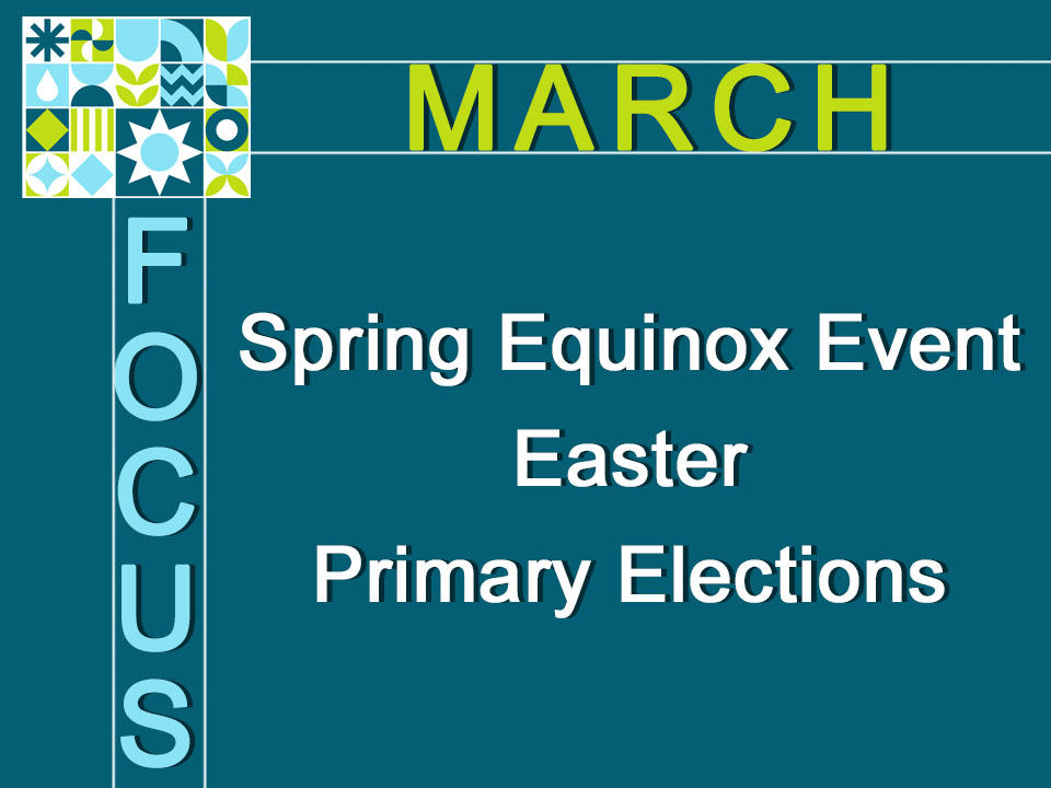 2024 - Focus of the Month